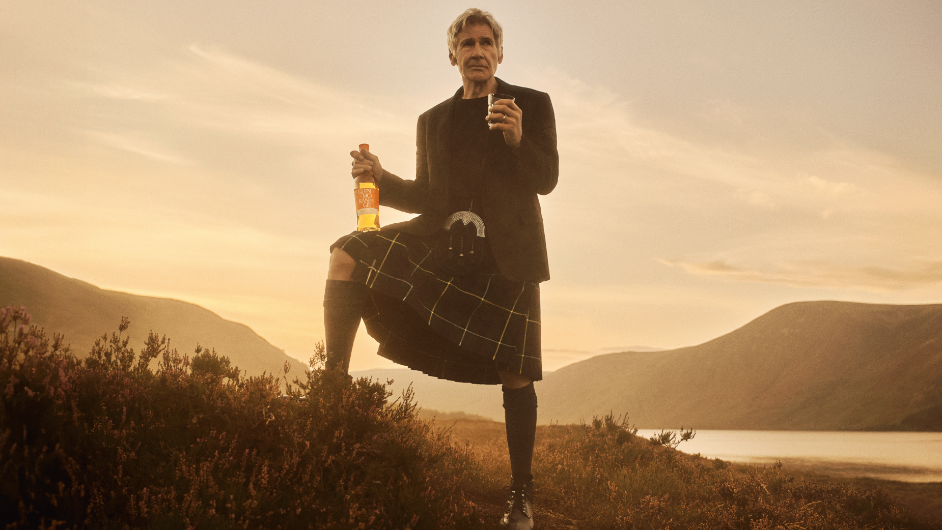 Harrison Ford Heads to Scotland for Glenmorangie Single Malt Whisky | LBBOnline