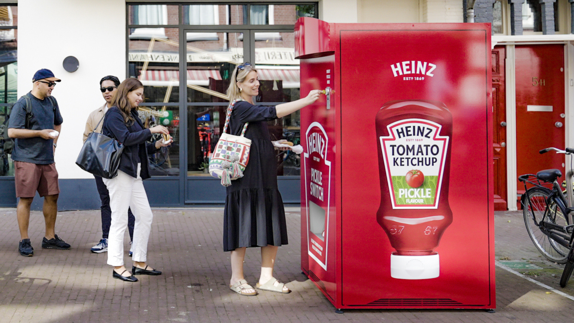Heinz Launches Human Vending Machine That Trades Unwanted Pickles for ...