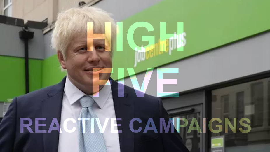 High Five: Powerful Stunts and Reactive Campaigns | LBBOnline