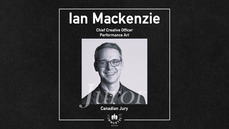 Performance Art's Ian Mackenzie Joins The Immortal Awards Jury | LBBOnline
