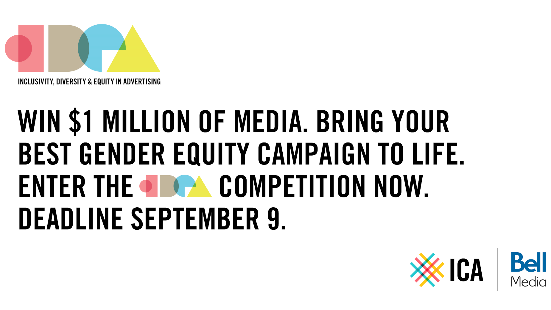 The 2024 IDEA Competition from ICA and Bell Media Is Open for Entries ...