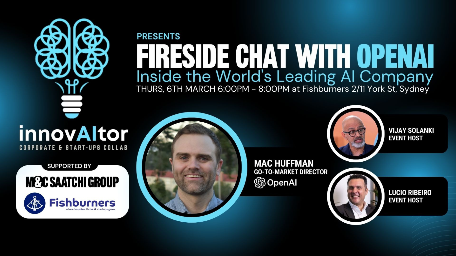 InnovAItor Brings OpenAI to Australia for Exclusive Fireside Chat | LBBOnline