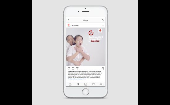 DDB and Red Cross Turn Singapore’s 1.4 Million Instagrammers into Life-Savers | LBBOnline