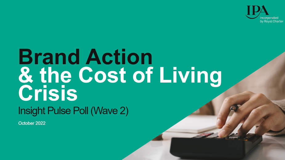 IPA Poll Reveals Consumer Pressure on Brands’ Pricing Builds as Cost of ...