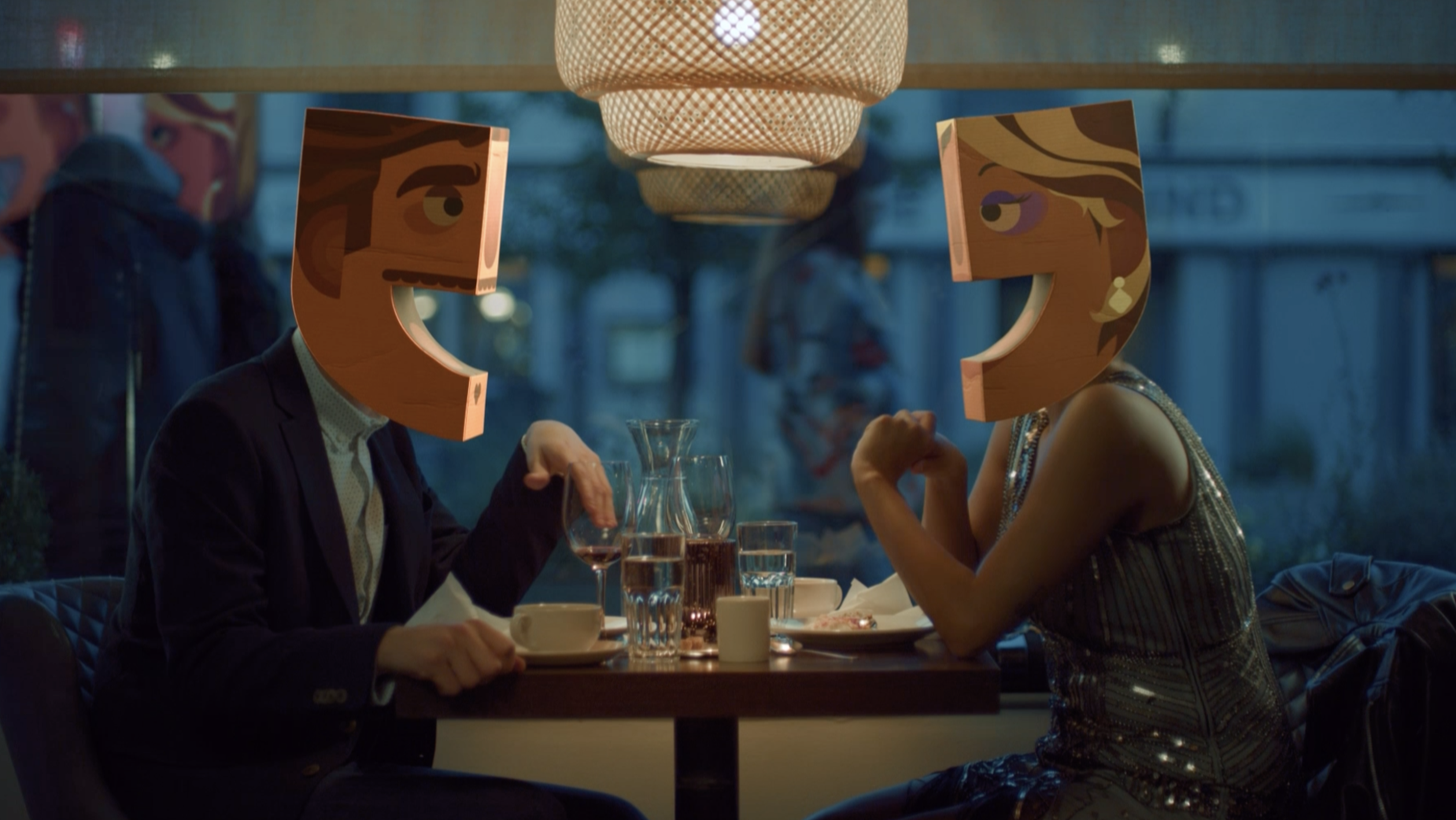 Illustrated Heads Have the Consent Conversation in Irish Department of ...