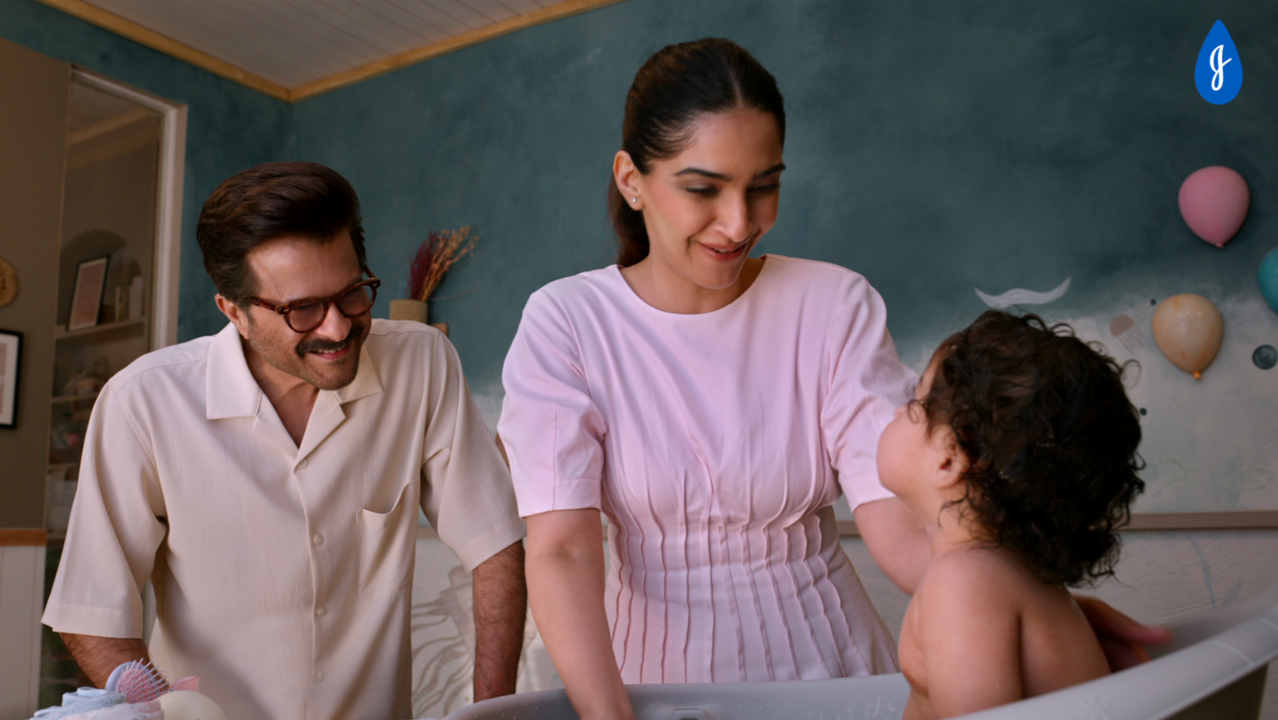 Actors Anil and Sonam Kapoor Deliver Johnson's Baby Protection Promise ...