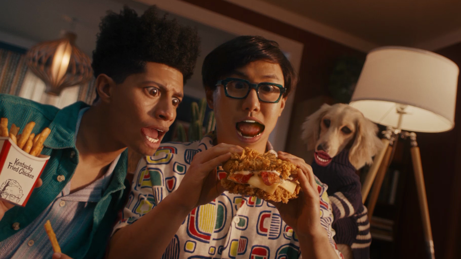 KFC’s Trippy Tribute Welcomes Back Iconic Double Down Sandwich | LBBOnline