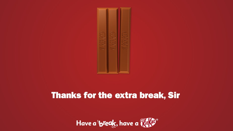 KitKat Thanks King Charles III for the Extra Break | LBBOnline