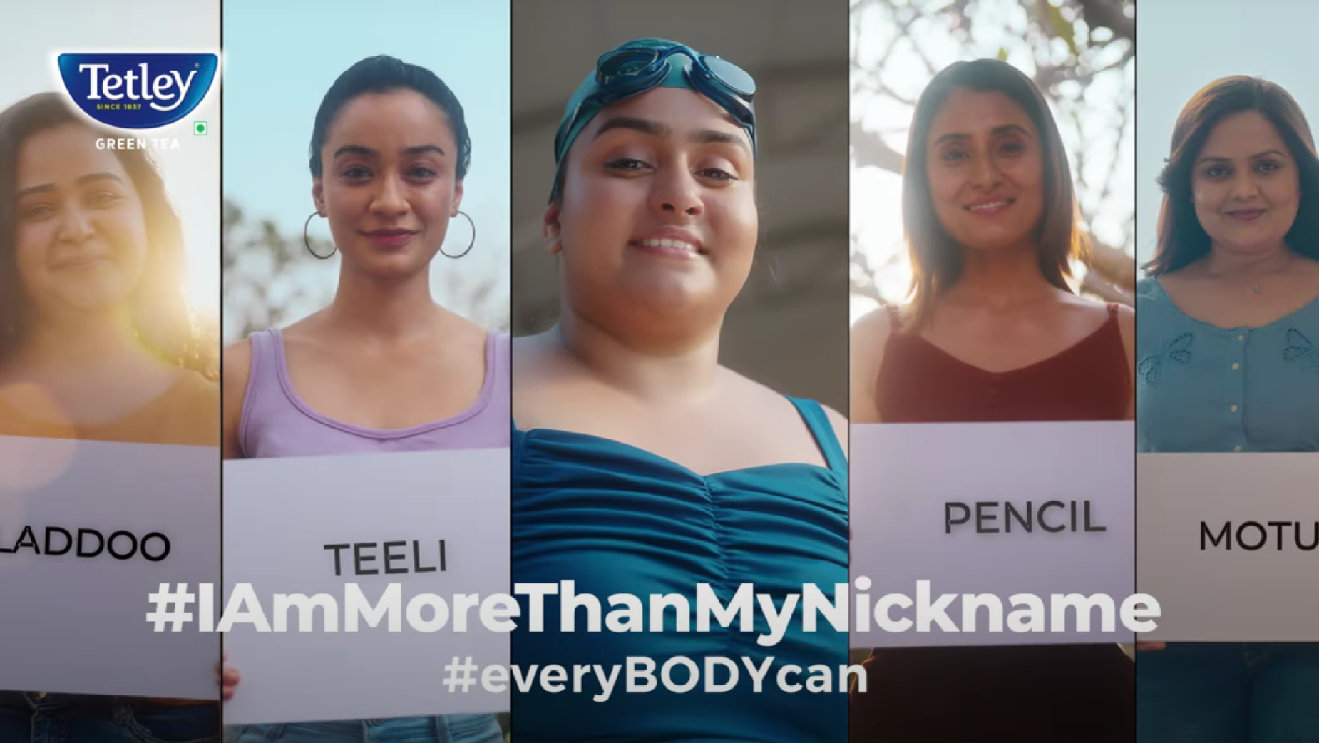 Tetley Green Tea Takes a Bold Stand against Nicknames Based On ‘Body Types’ | LBBOnline