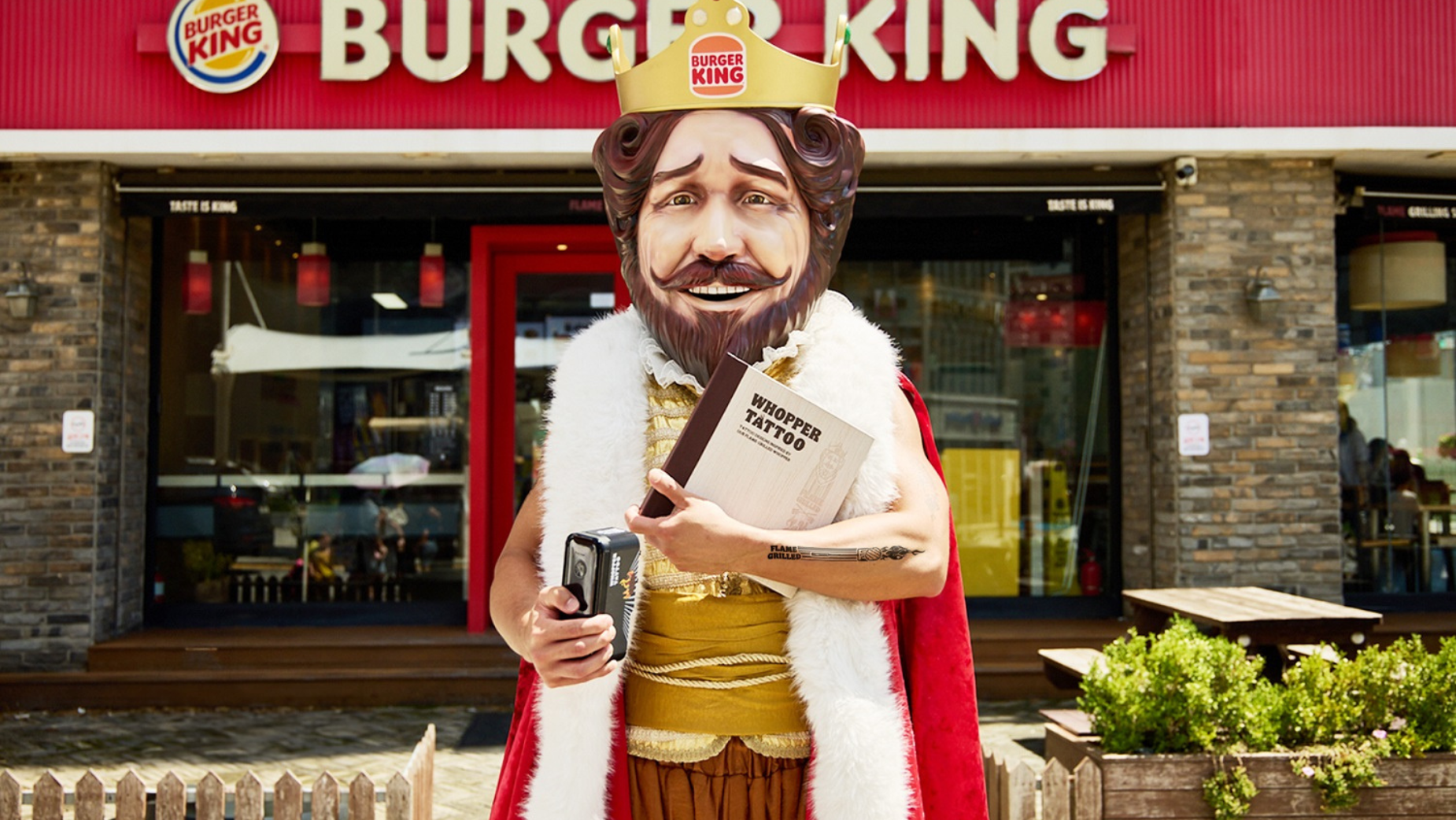 Burger King Presents Whopper Tattoo Offering Customers a Unique Way to ...