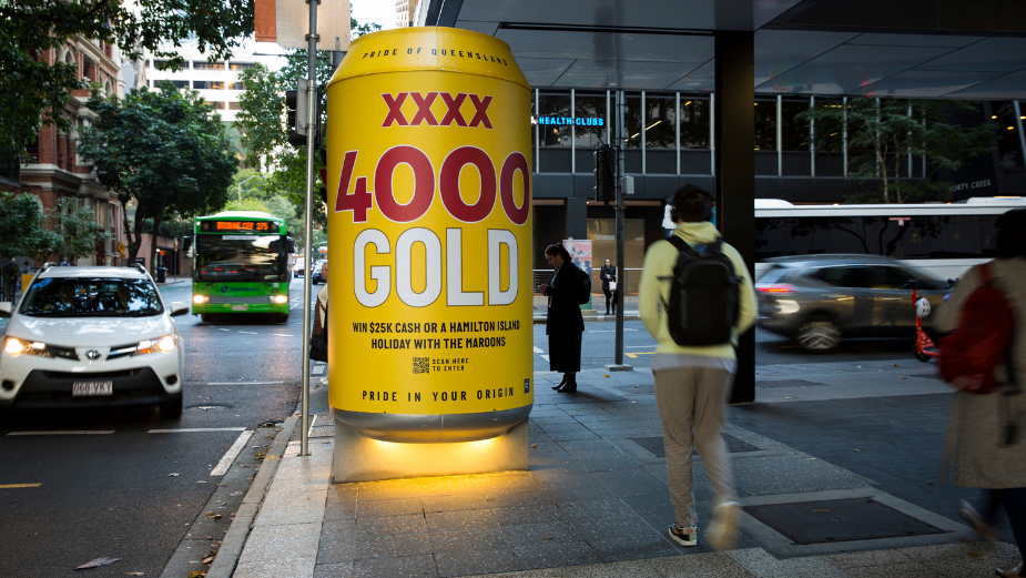 XXXX Launches New 3-D OOH Formats Supporting Its ‘Pride in Their Origin ...