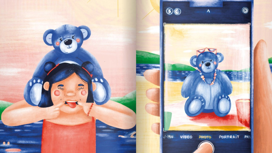 Children's Book from L'Enfant Bleu Association Warns Parents on Over ...