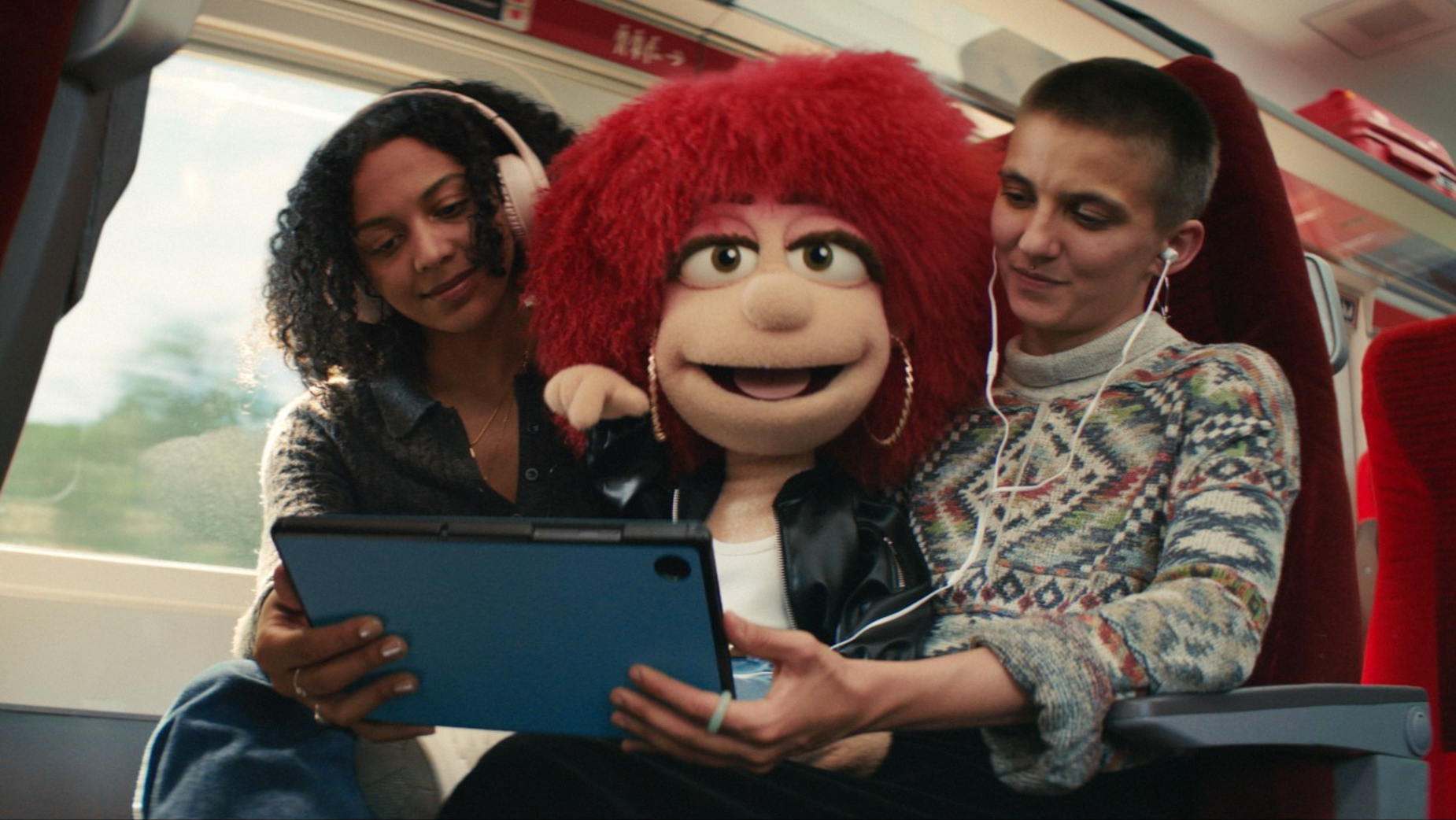 LNER Rail Mascot Eleanor Dances Down the Carriage in Joyful Spot ...