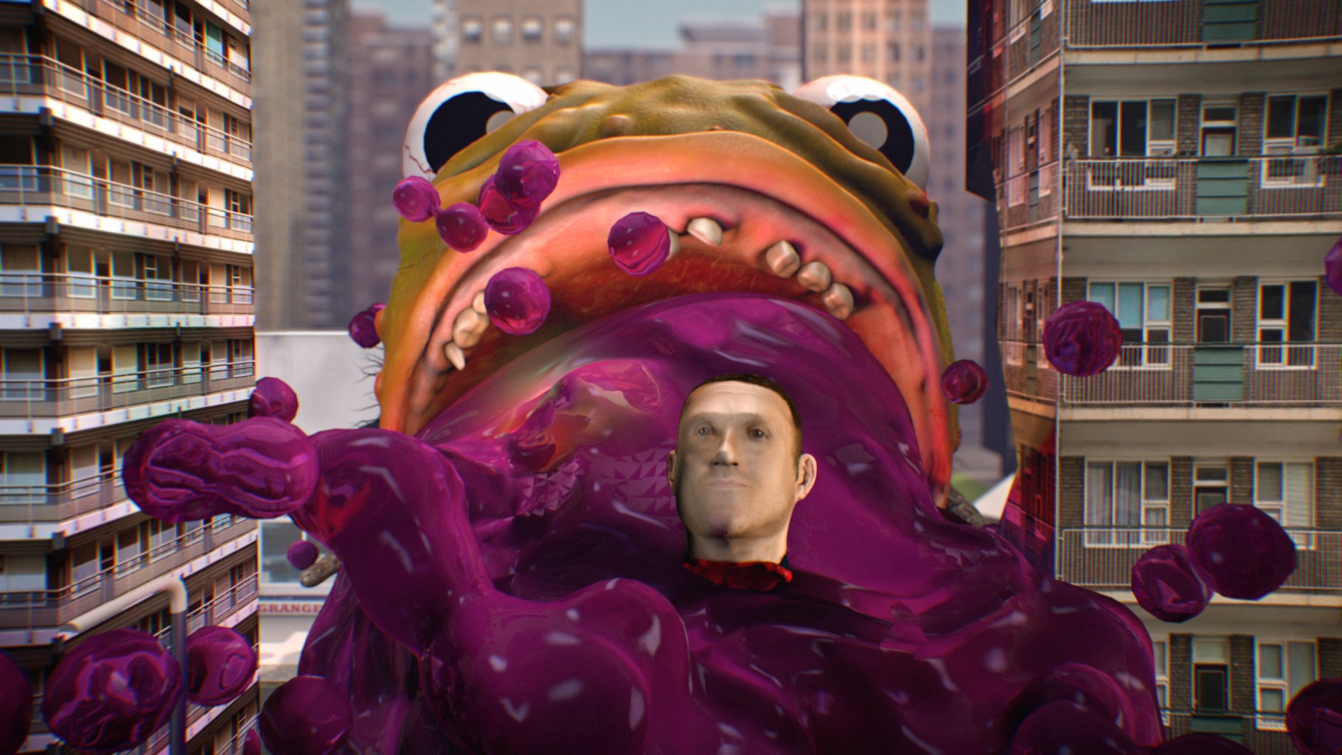 Gritty, Grimy Pac-Man Eats the World in Gross Leftfield Promo | LBBOnline