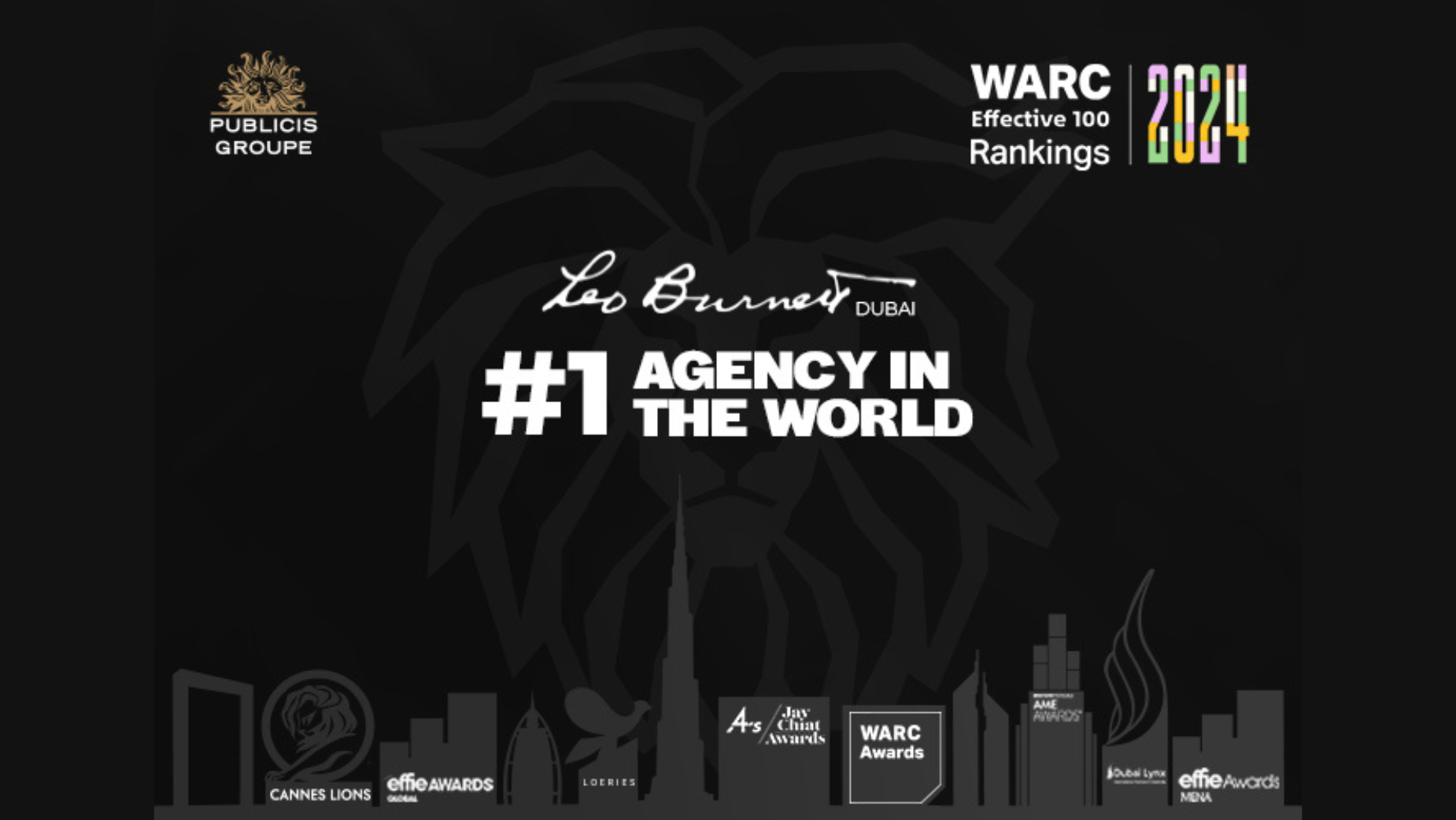 Leo Burnett UAE Is the #1 Creative Agency for Effectiveness in the ...