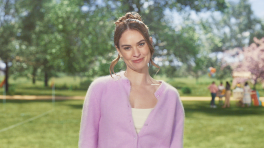 Lily James Keeps the Data Rolling for Latest Sky Mobile Spot | LBBOnline