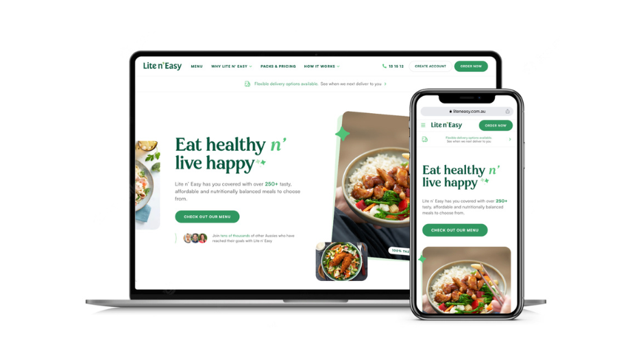 Lite n’ Easy Launch New Digital Customer Experience Making Healthy ...