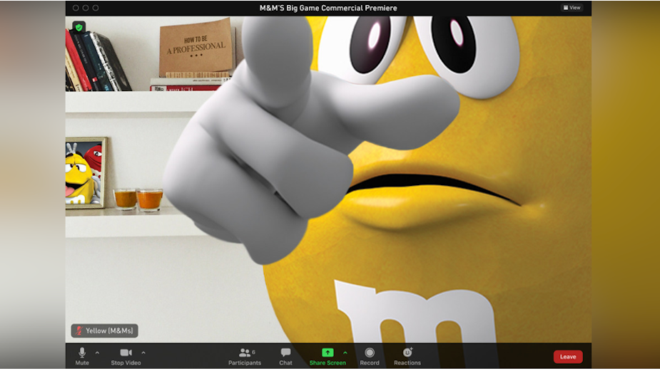 M&M's Encourages People at Home to Colour Their Way to TV | LBBOnline