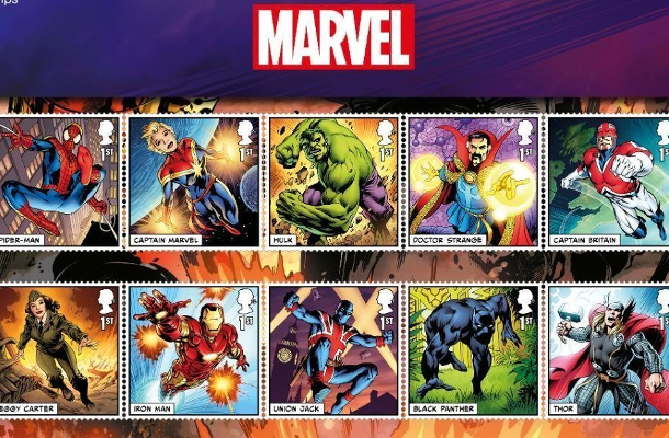 Royal Mail Hulk Smashes into Marvel’s 80th Anniversary with Super Stamp ...