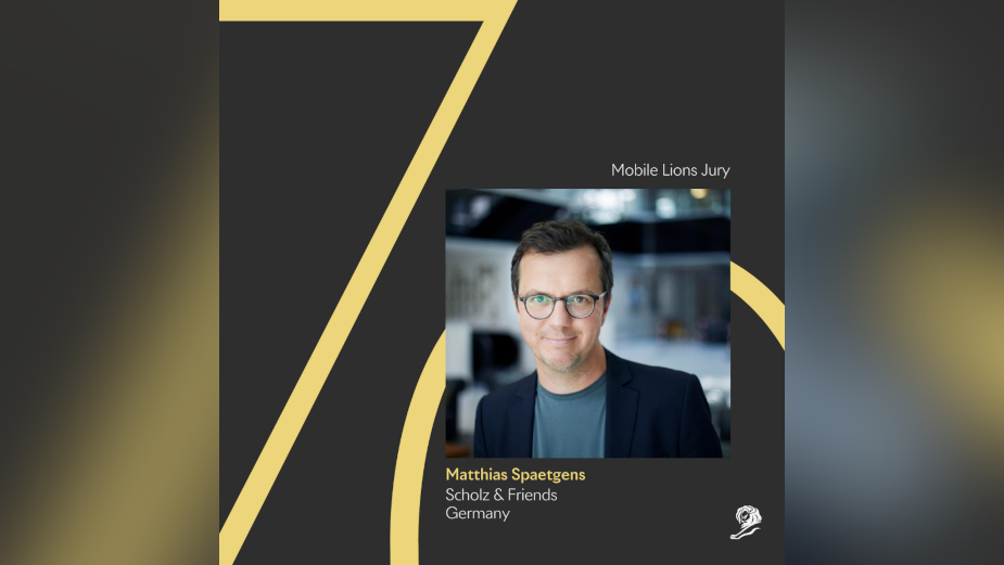 Cannes Jury Spotlights: Scholz & Friends’ Matthias Spaetgens | LBBOnline