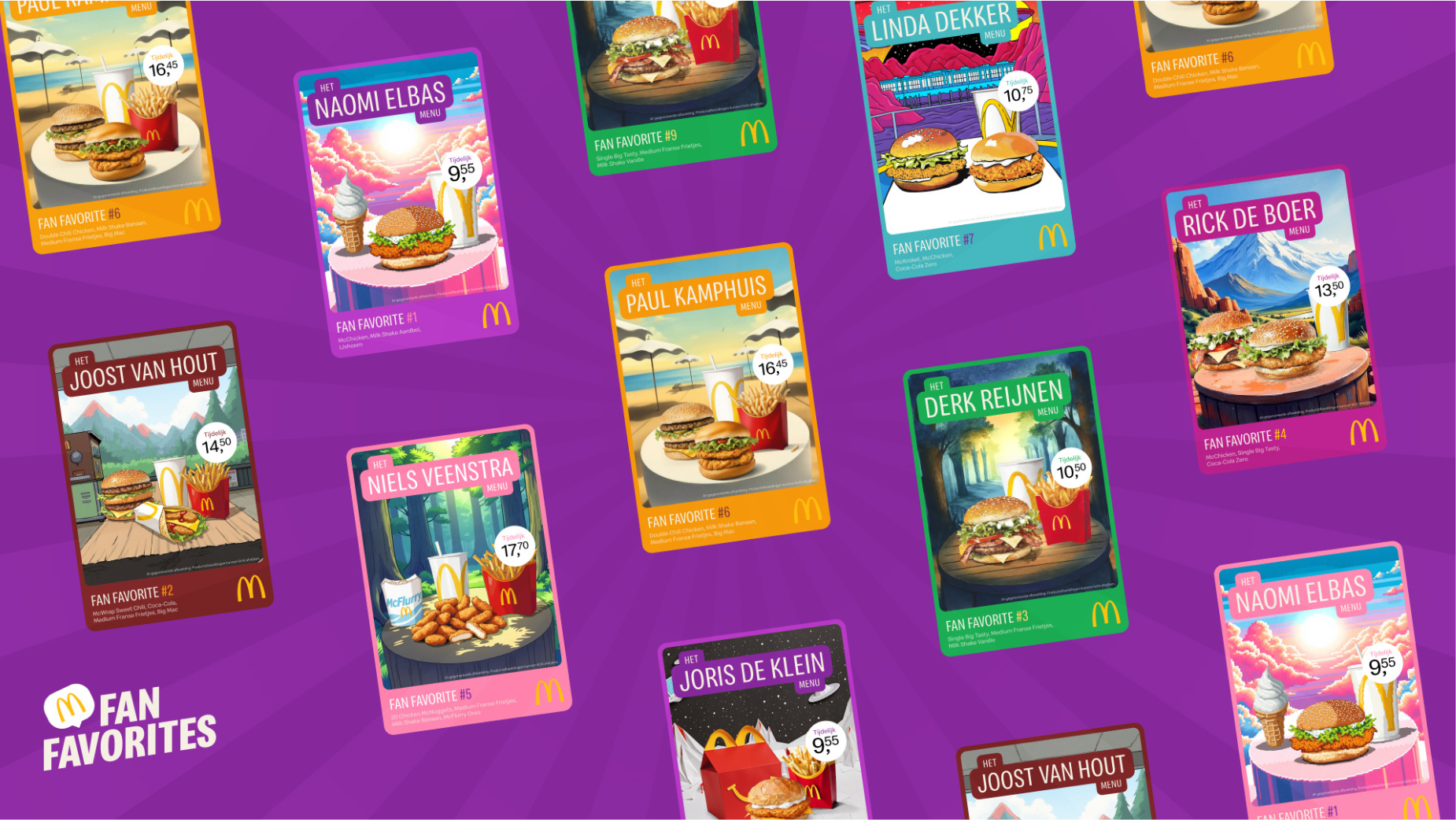McDonald’s Netherlands Launches Thousands of Menus at Once | LBBOnline