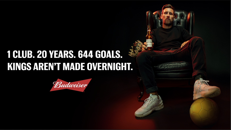 Budweiser Crowns Lionel Messi the Undisputed King of Football after ...