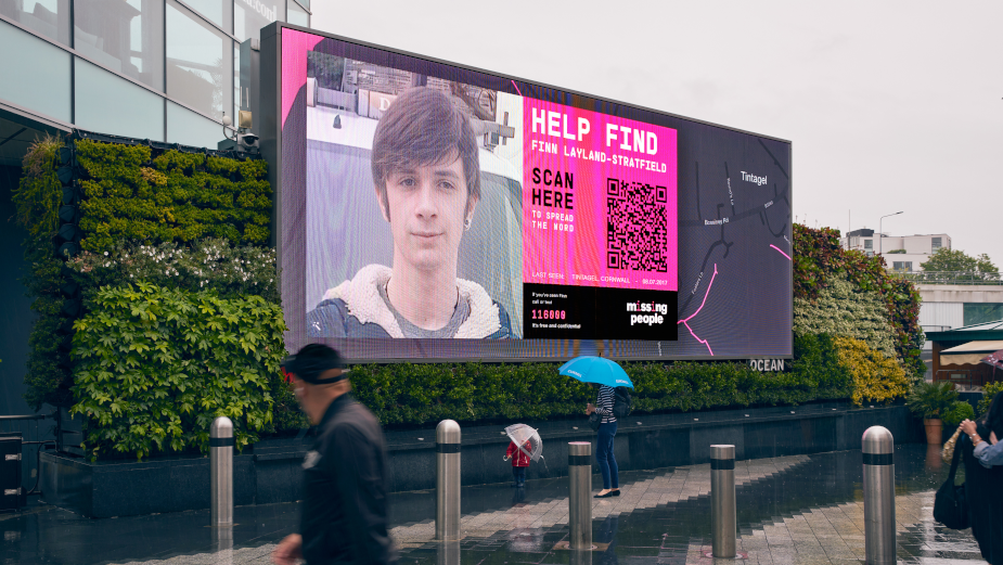 Engine Creative Reinvents Missing Person Posters for the 21st Century ...