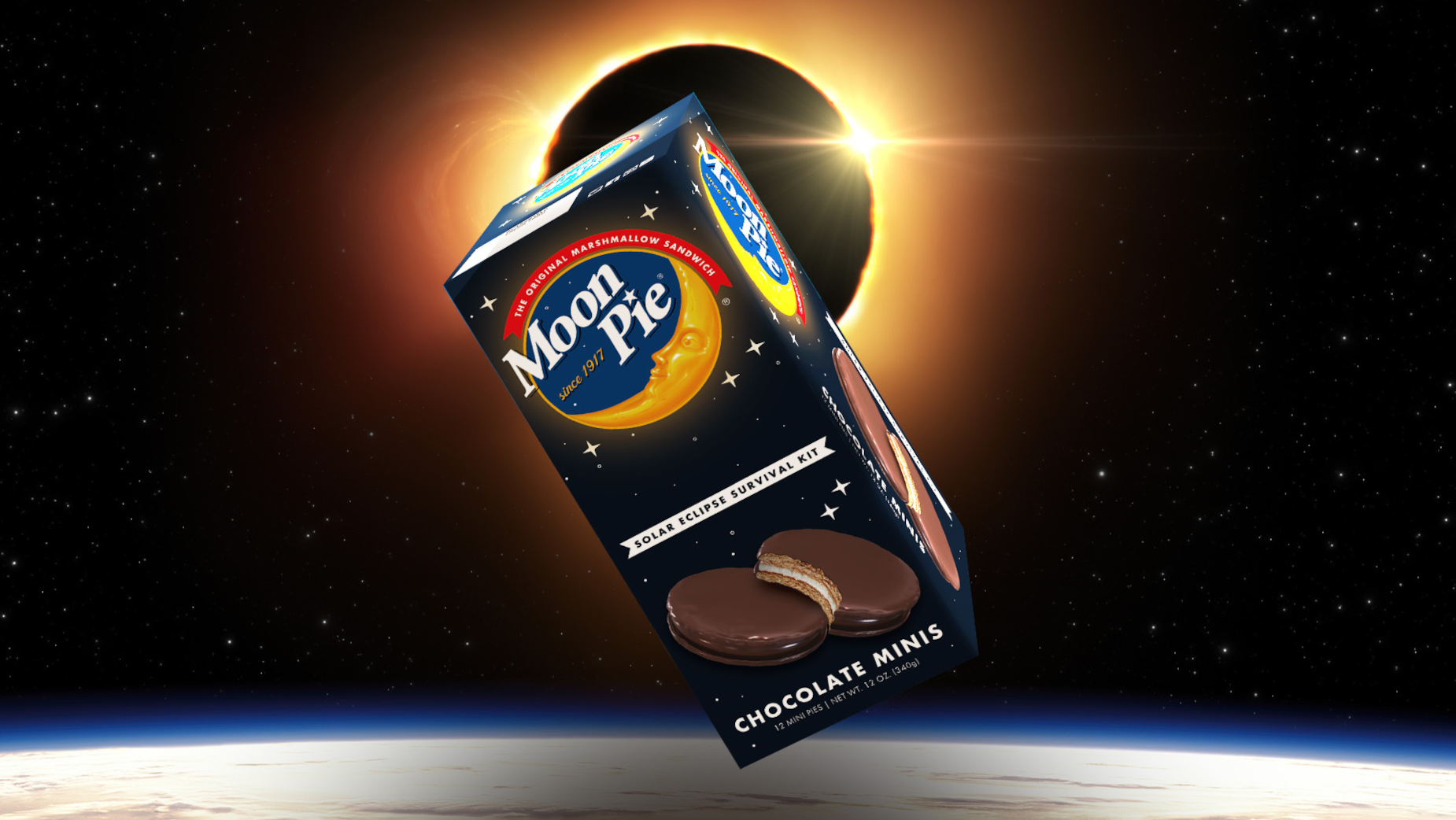 MoonPie Takes Down the Sun in a Solar Eclipse Snackdown | LBBOnline