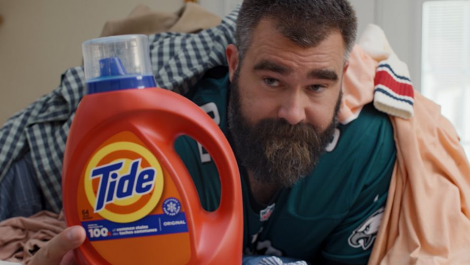Tide Spotlights Real Human Truths in NFL Campaign Starring Jason Kelce ...