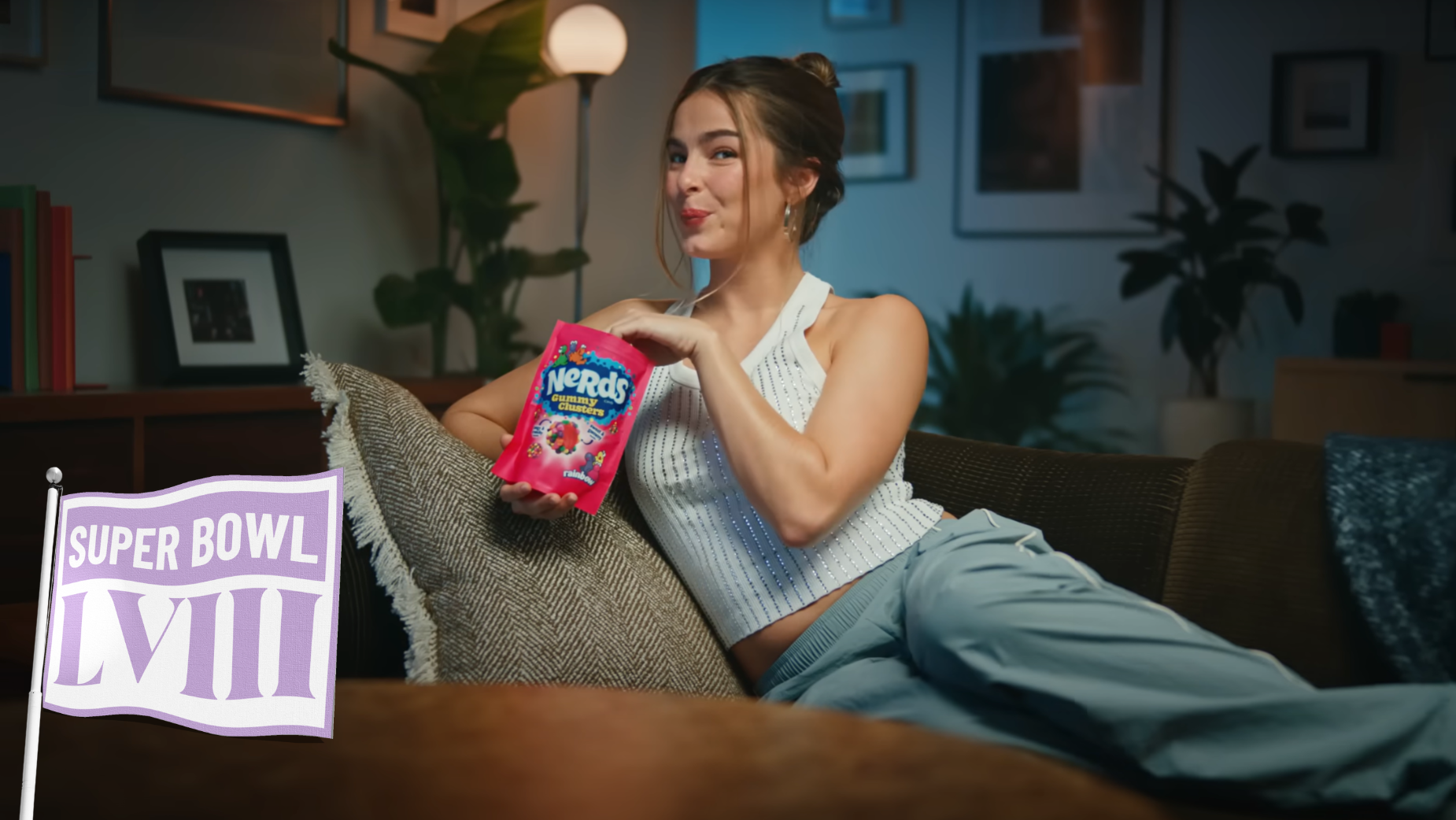 NERDS Encourages Fans to ‘Unleash Their Senses' with Big Game Ad Starring Addison Rae | LBBOnline
