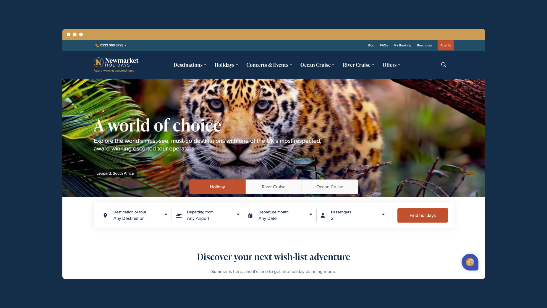 Newmarket Holidays Launches Redesign and Website Rebuild | LBBOnline