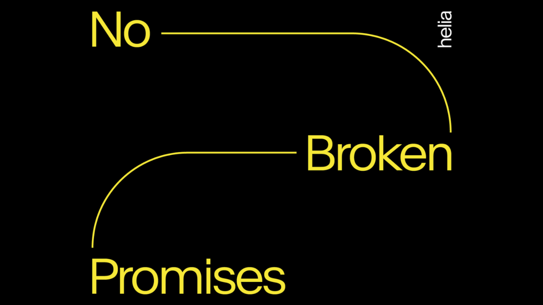 Havas' helia Unveils Punchy Proposition 'No Broken Promises' | LBBOnline