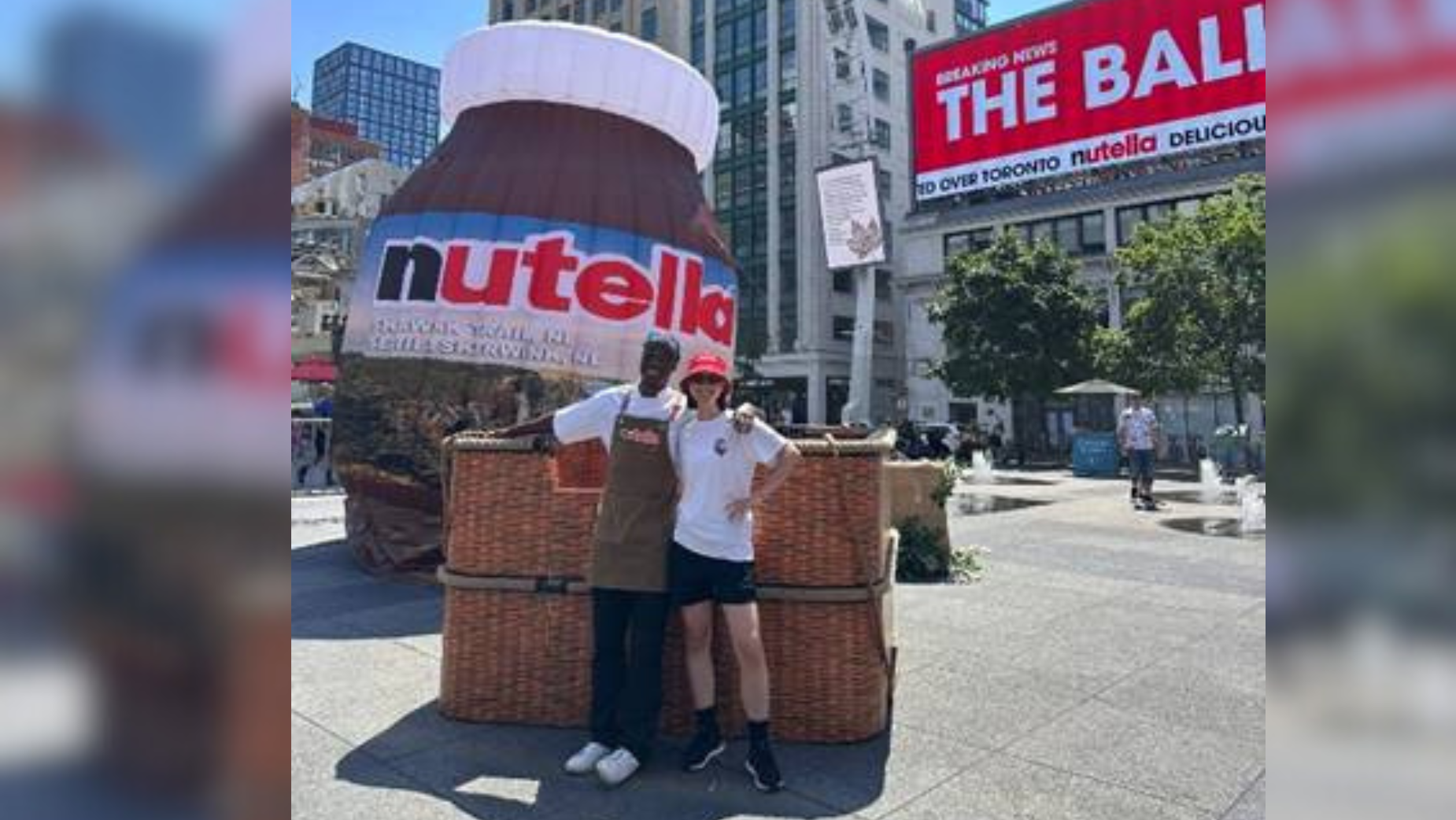 Nutella Celebrates Canadian Beauty with Successful Activation at Yonge ...