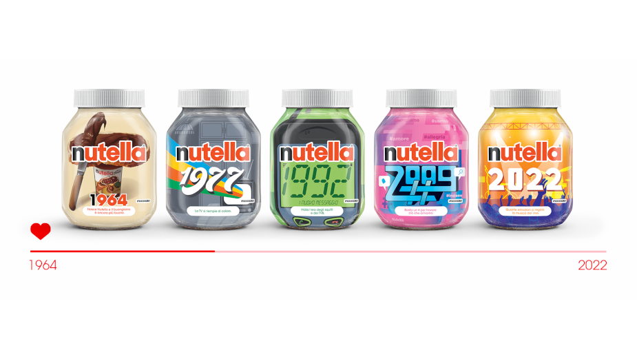 Nutella Travels Through Time to Celebrate 59 Years of Shared Moments ...