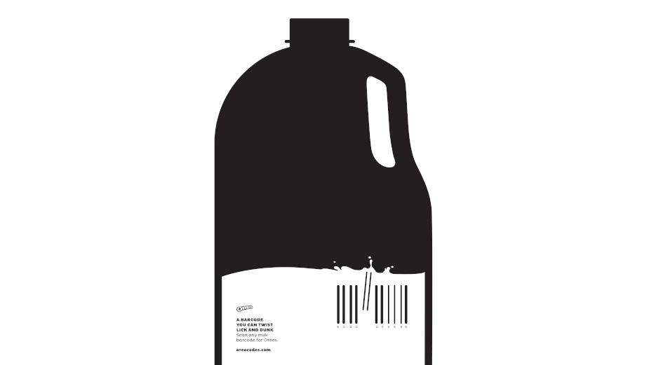 OREO Turns Milk Barcodes into Scannable Cookies | LBBOnline