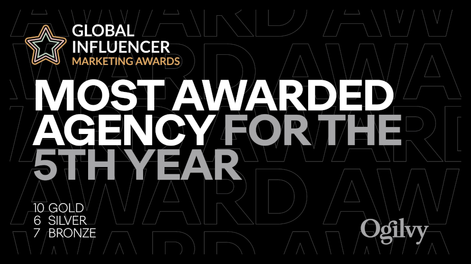 Ogilvy Honoured as Most-Awarded Agency at Influencer Marketing Awards ...