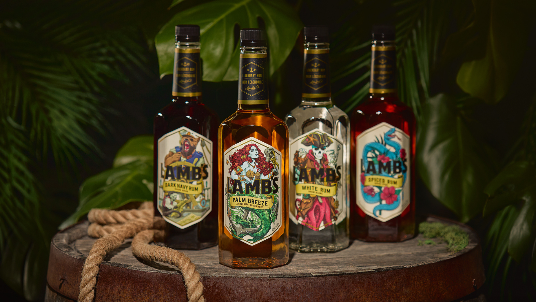 PIGEON Unveils Brand Restage for Lamb’s Rum Portfolio | LBBOnline