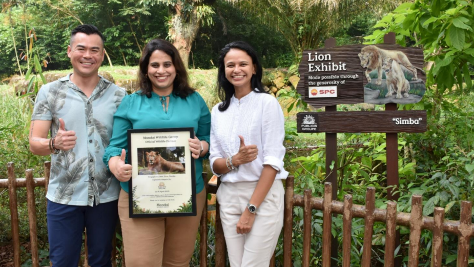 Publicis Groupe Singapore Adopts Simba the Lion | LBBOnline