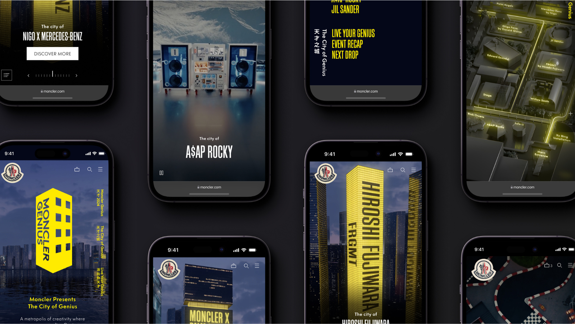 R/GA EMEA Partners with Moncler on Launch of ‘The City of Genius ...