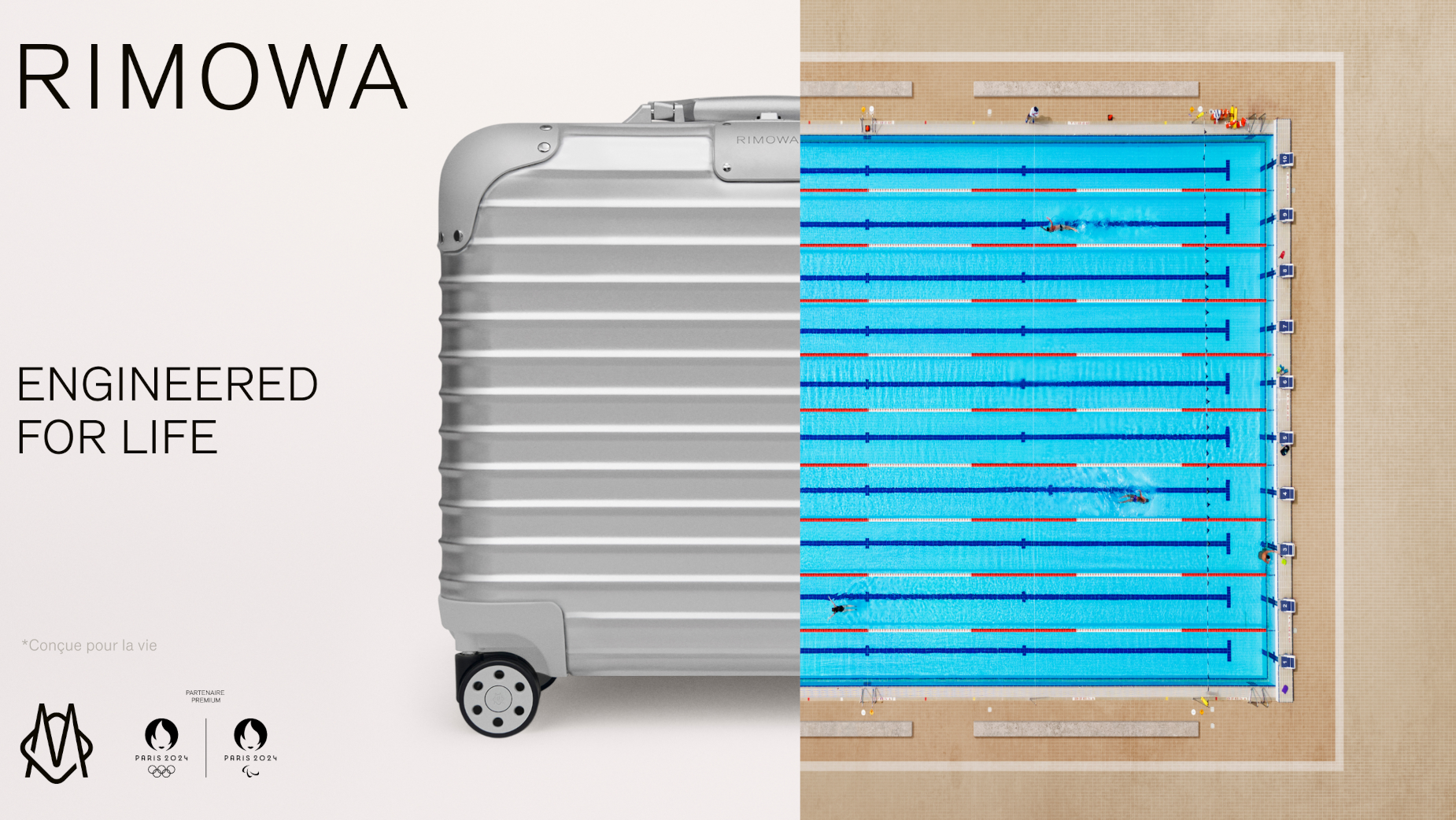RIMOWA's Iconic Grooves Join the Path to the Olympic Games | LBBOnline