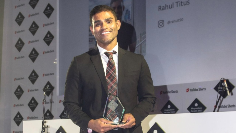 Rahul Titus Wins Top ‘Serious Influence’ Award at Blogosphere Awards ...