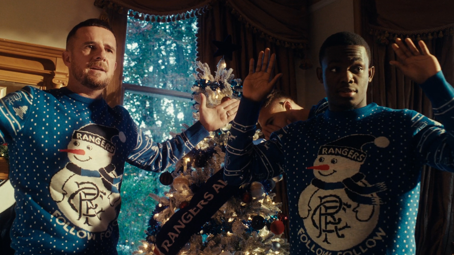 Rangers Football Club Celebrates a Family Christmas in Spot Starring ...