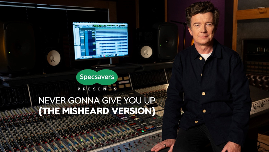 Rick Astley and Specsavers Use Misheard Lyrics to Tackle Hearing Loss Stigmas | LBBOnline