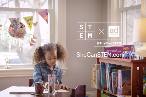 Ad Council Spots Show How Girls Can Be Inspired to Work in STEM | LBBOnline
