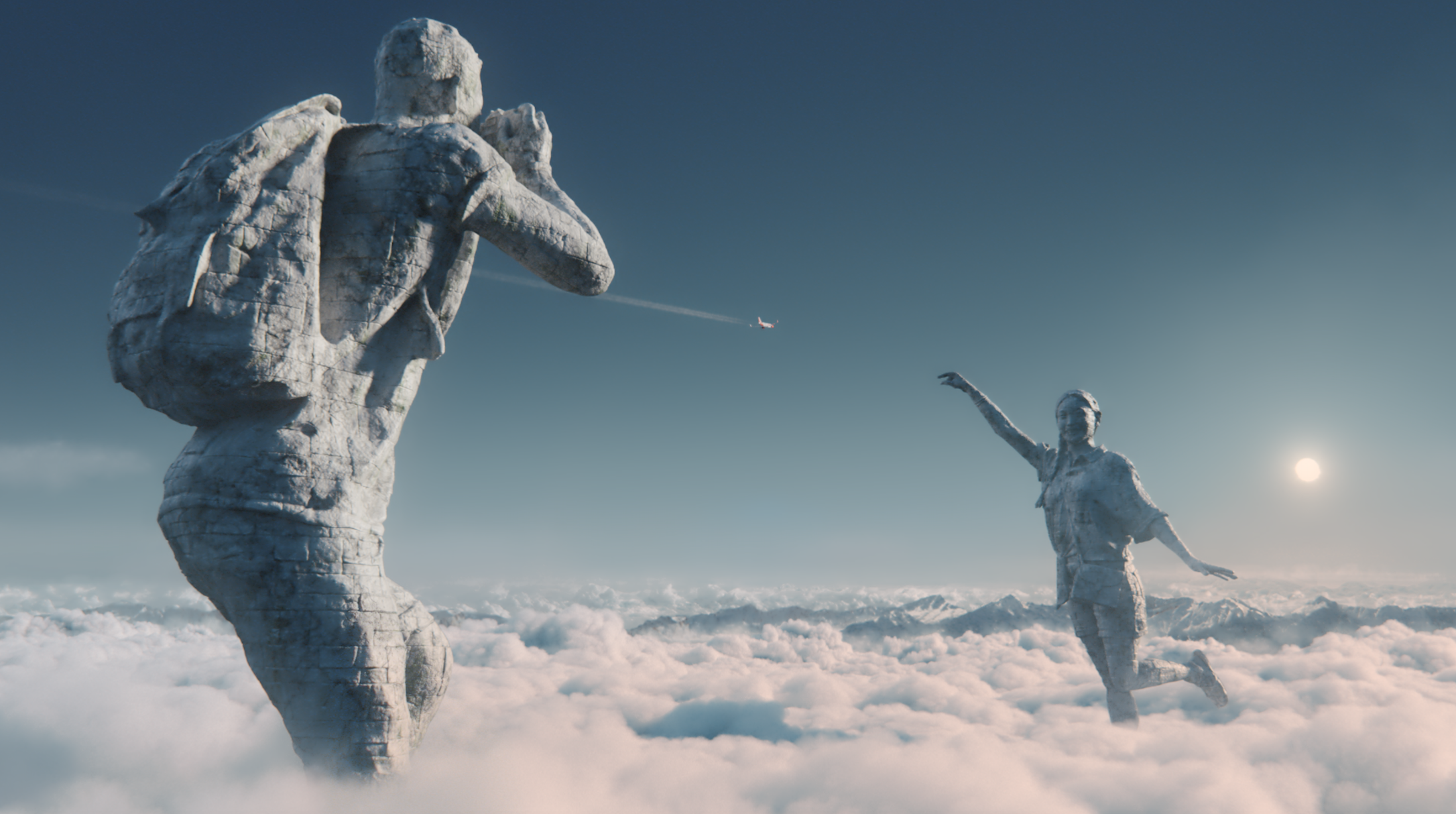 easyJet Takes Us on a Flight of Fancy to a Whimsical Cloudscape | LBBOnline
