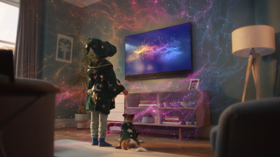 A Young Wizard Casts a Almighty Spell to Showcase the Magic of Sky ...