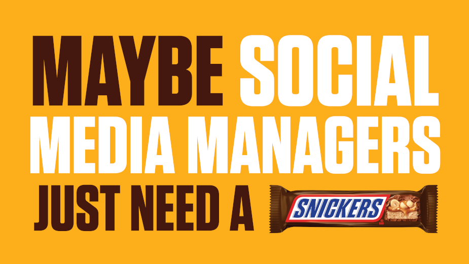 SNICKERS’ Hungry Social Media Manager Botches its Twitter Fleets ...