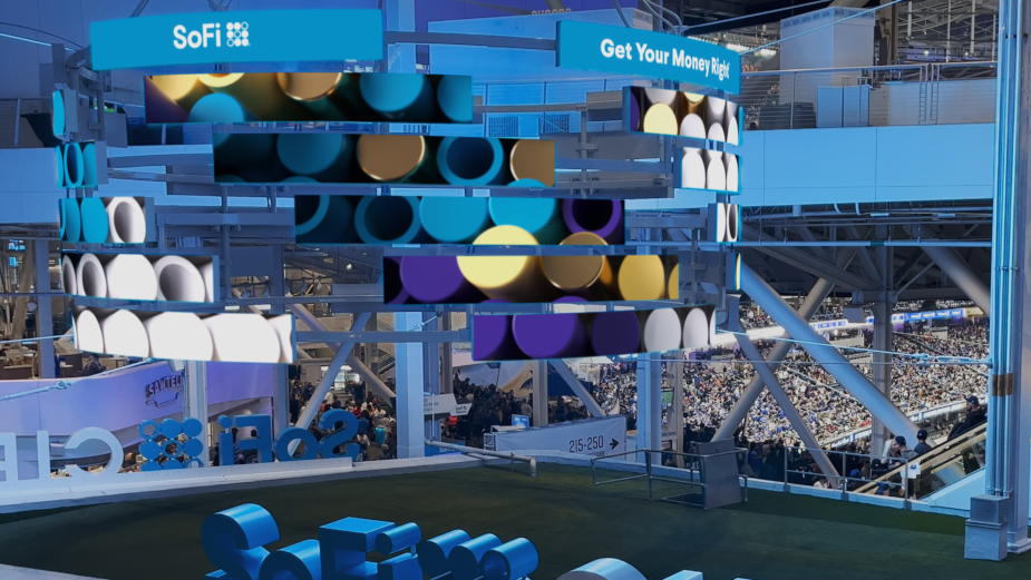 Unsaid Studio Brings Life to SoFi Stadium’s Unusually Shaped Screen ...