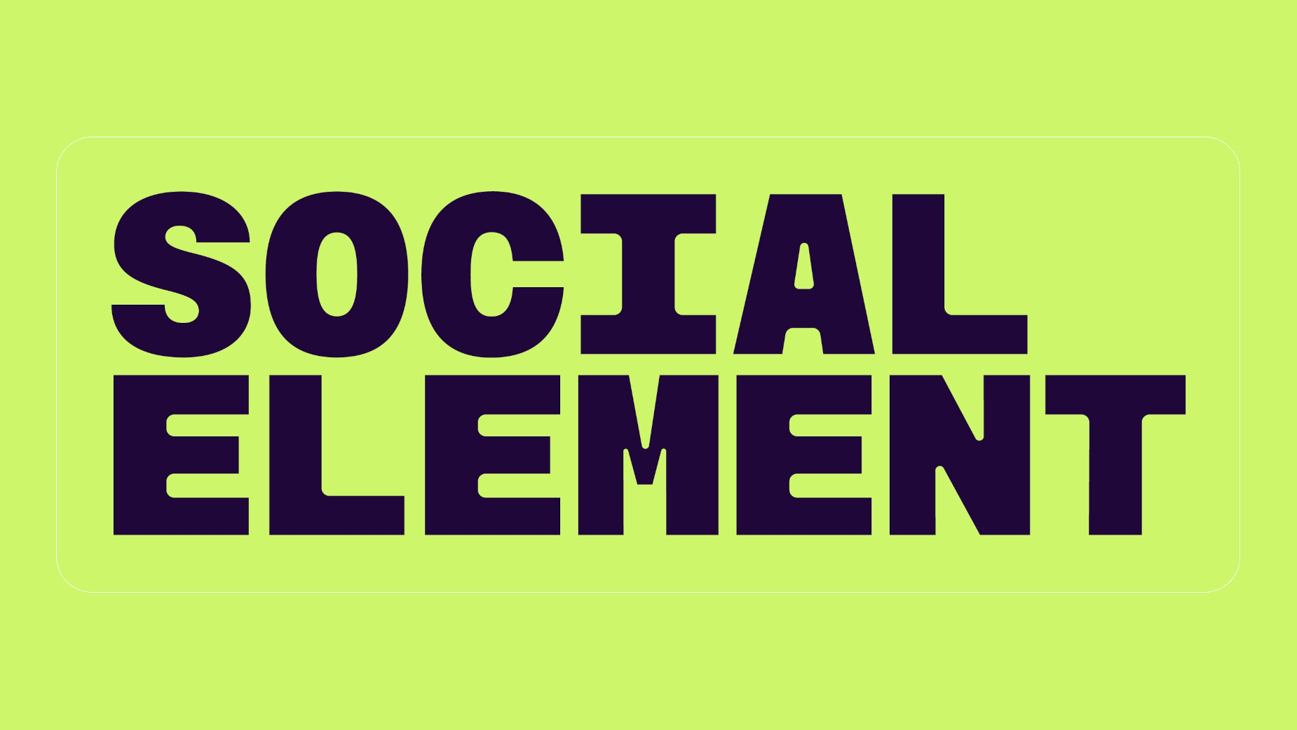 Social Element Unveils Brand Refresh | LBBOnline