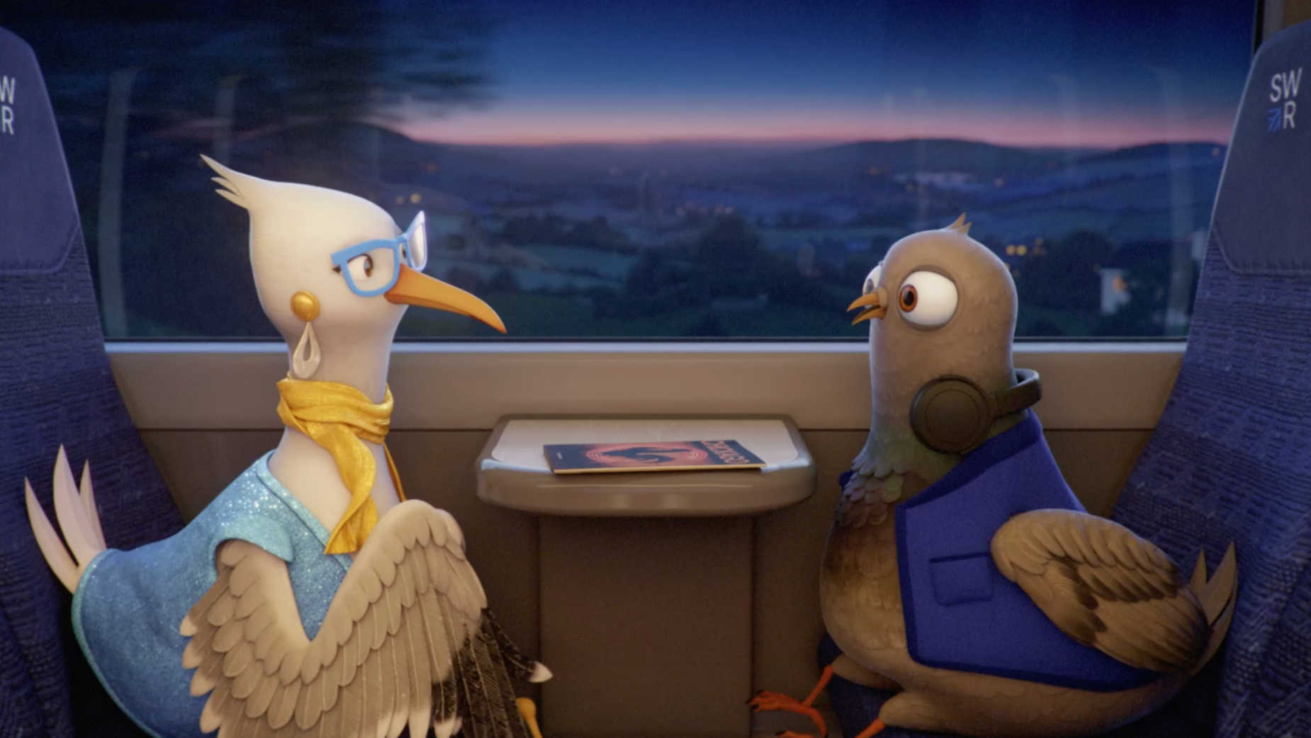 South Western Railway's 'Bird-Fluencers' Showcase How Every Trip on the ...